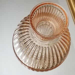 Target | Other | Target Bullseye Playground Pink Glass Fluted Candy ...